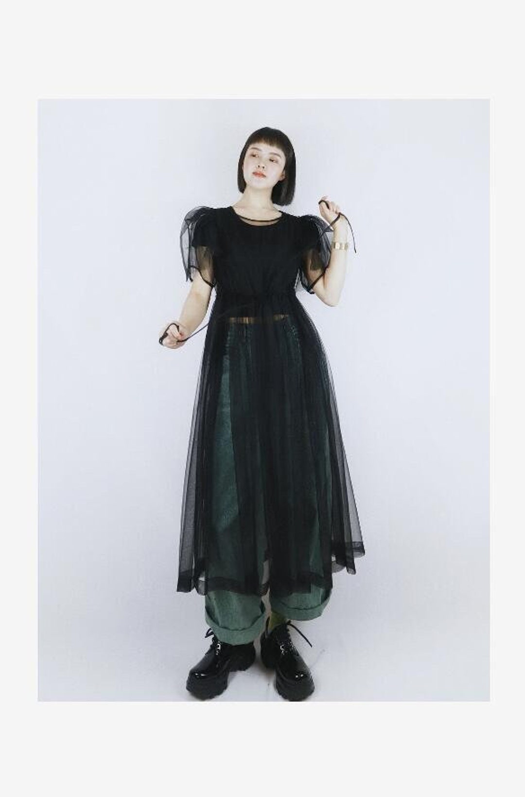 Mesh Tulle Dress,see Through Dress,sheer Summer Dress With Short ...