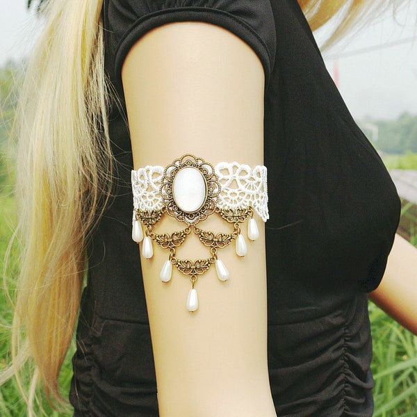Lace Bridal Cuff - Etsy