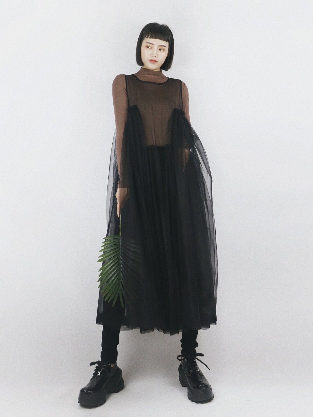 Mesh Tulle Dress,see Through Dress,sheer Dress, Festival Dress, High ...
