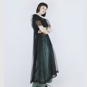 Mesh Tulle Dress,see Through Dress,sheer Summer Dress With Short ...