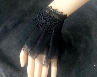 Goth Wrist Cuffs - Etsy