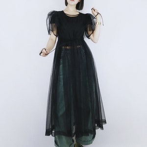 Mesh Tulle Dress,see Through Dress,sheer Summer Dress With Short ...