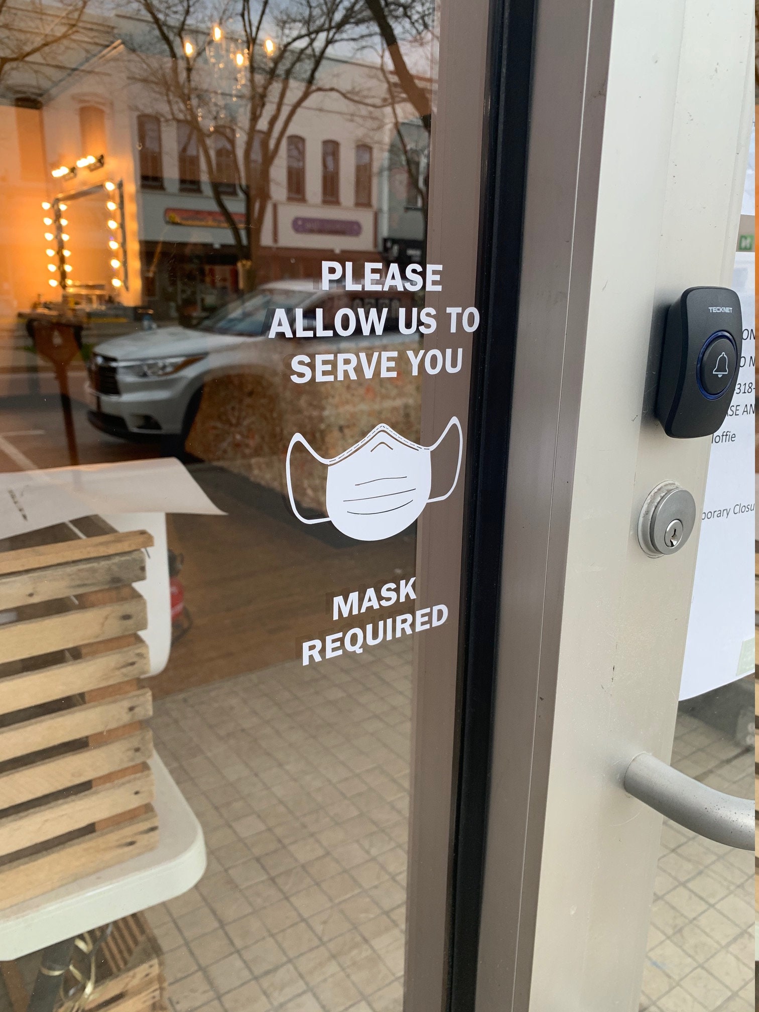 Vinyl Storefront Decal | Etsy