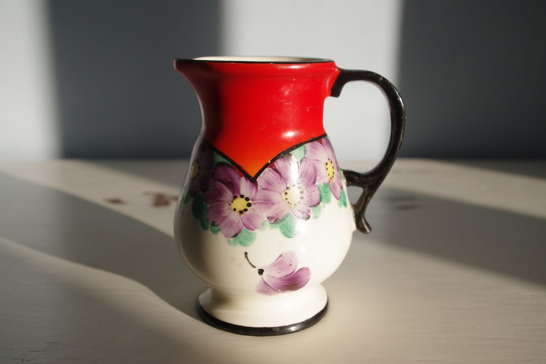Ditmar Urbach Jug Porcelain Ceramic Pottery Vase Czechoslovakia Art ...