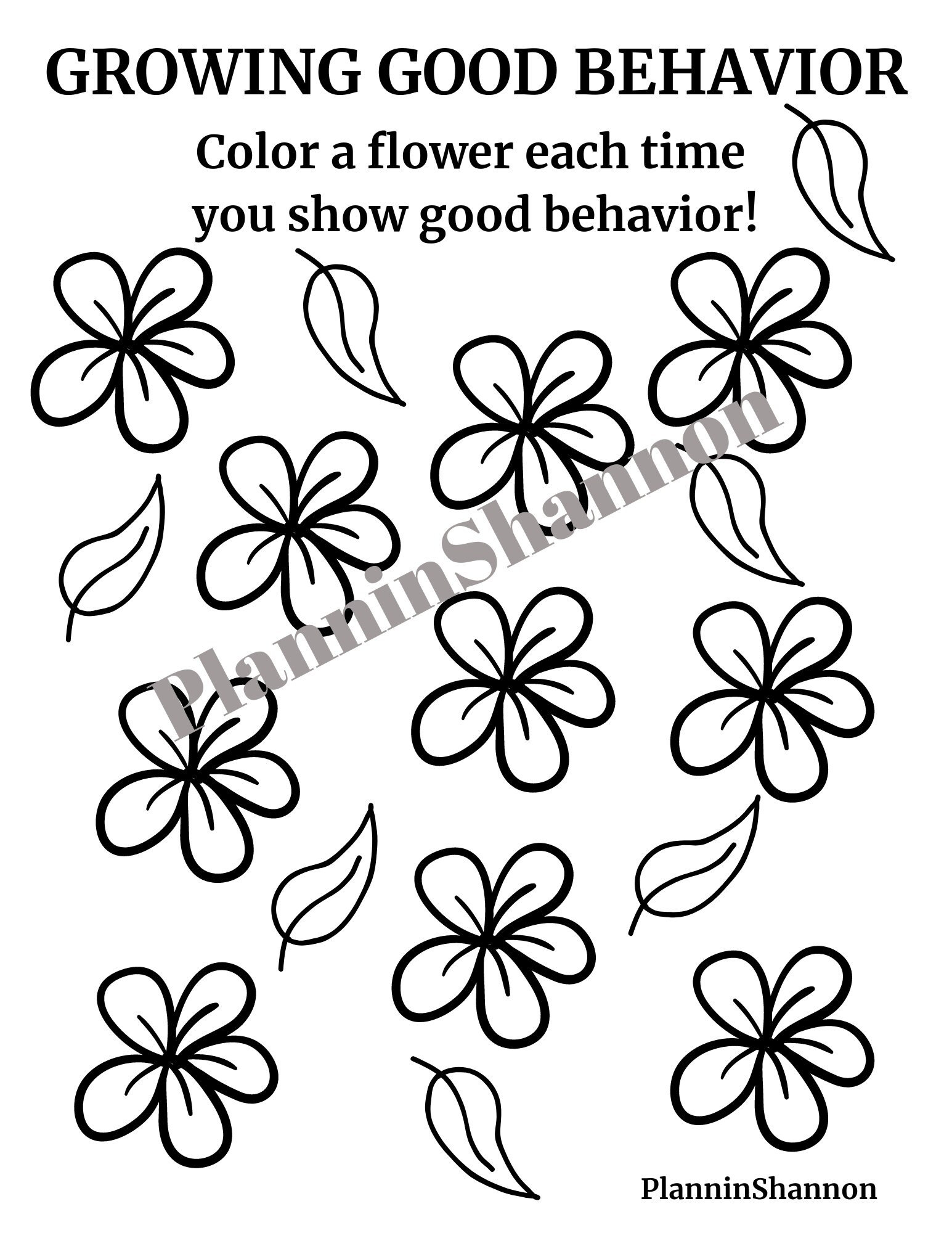 Coloring Images For Good Behavior Coloring Pages