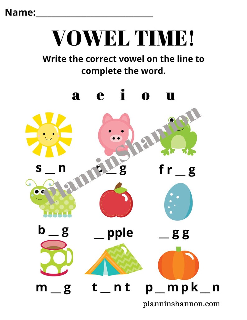 Alphabet Letters Worksheet Vowels Worksheet Kindergarten Letter Writing ...