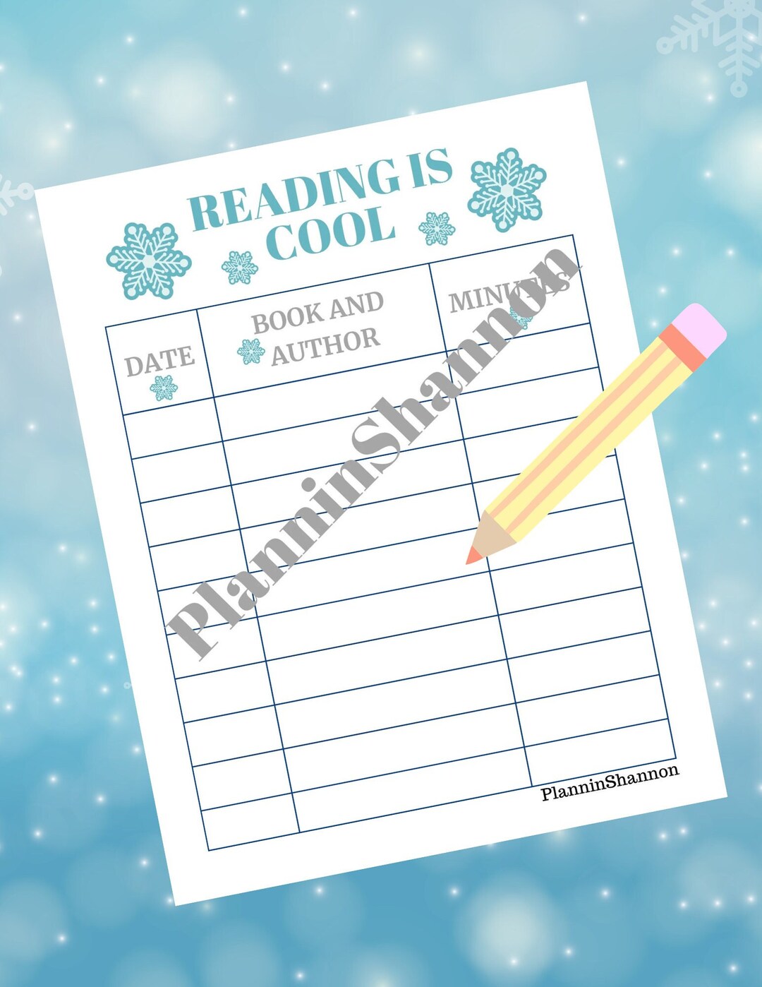 Reading Chart Reading Log Book Log Classroom Reading Chart - Etsy