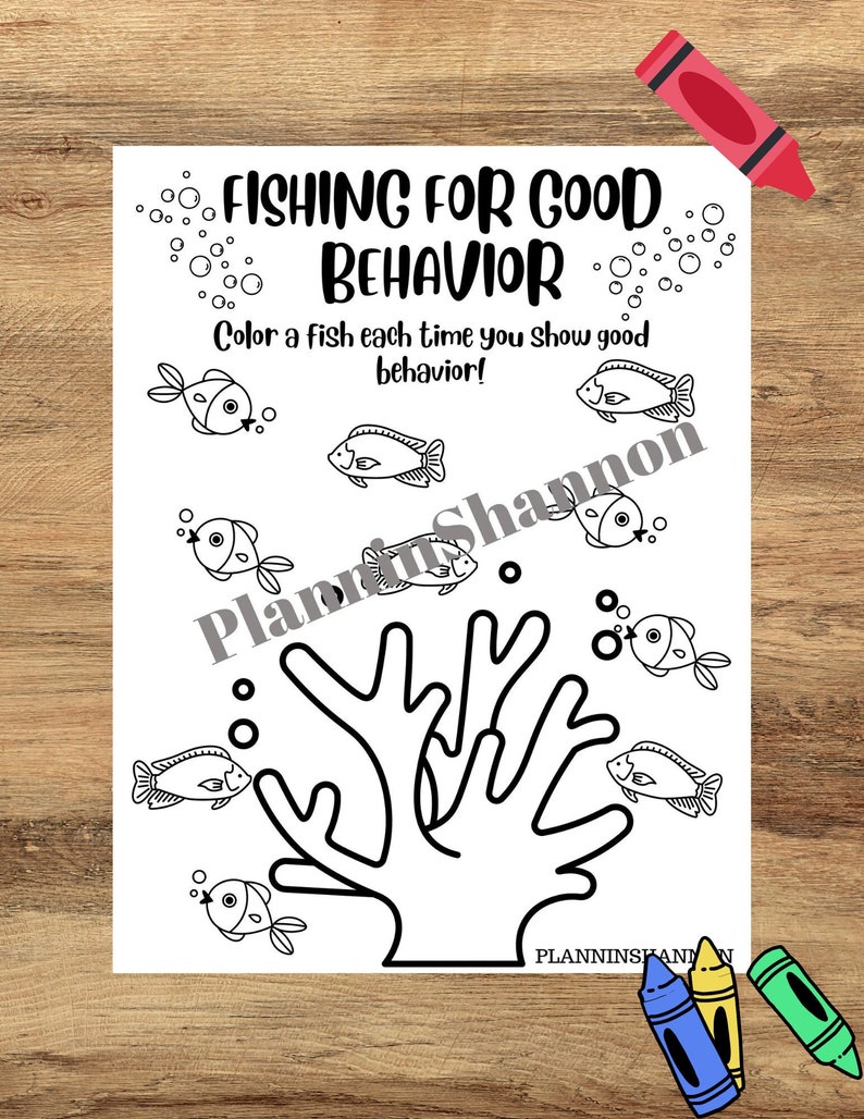 Good Behavior Coloring Sheet for Kids Positive Behavior Classroom and ...
