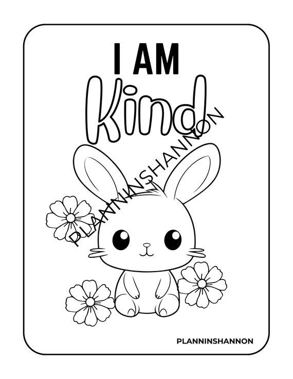 Character Building Coloring Pages