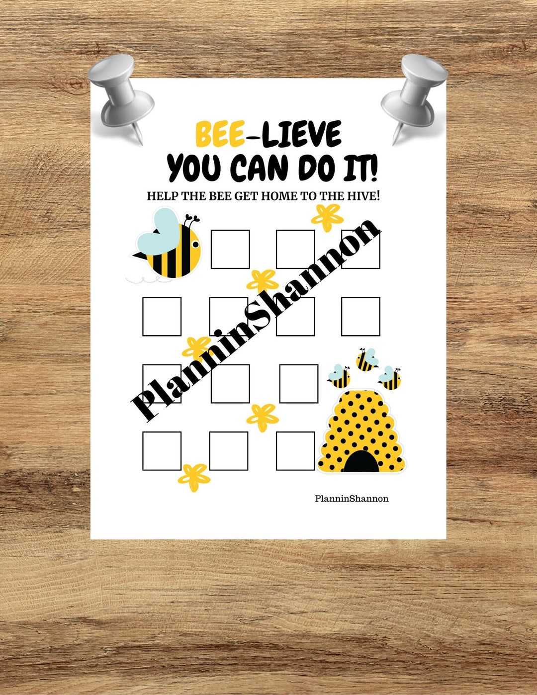 Motivational Chart Kids Behavior Chart Potty Chart Chore Chart - Etsy