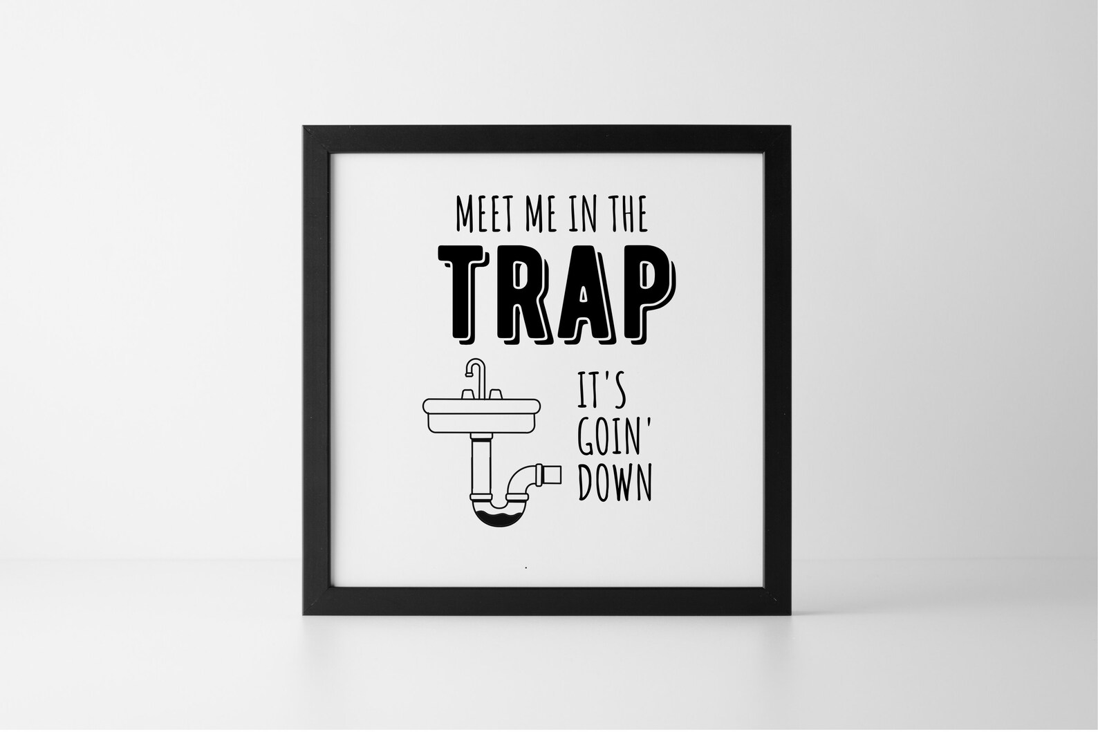 Meet Me in the Trap Rap Lyrics Rap Puns for Guys | Etsy