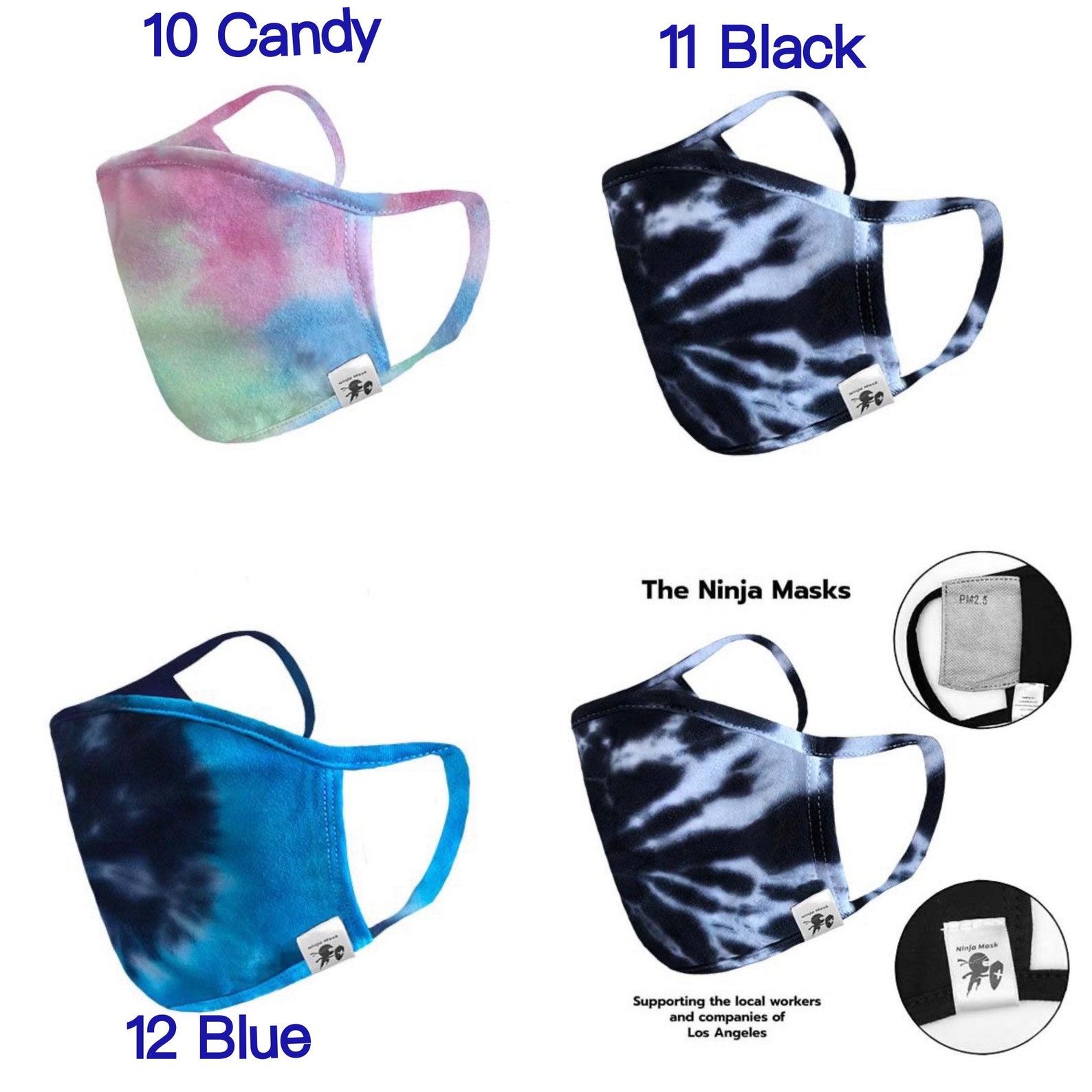 Handmade 3D Adult Face Mask Washable& Reusable Mask Easy to | Etsy