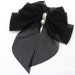 Chiffon Ribbon Hair Pin Pearl Hair Clip Hair Accessory Hair - Etsy