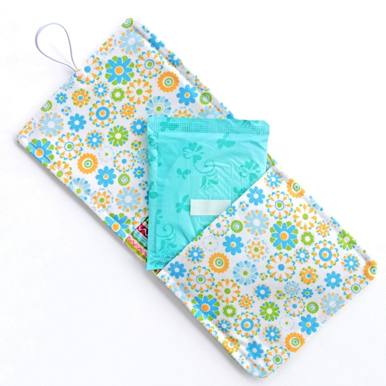 Cotton Sanitary Pad Organizer, Sanitary Pouch, Tampon Pouch, Pad Pouch ...