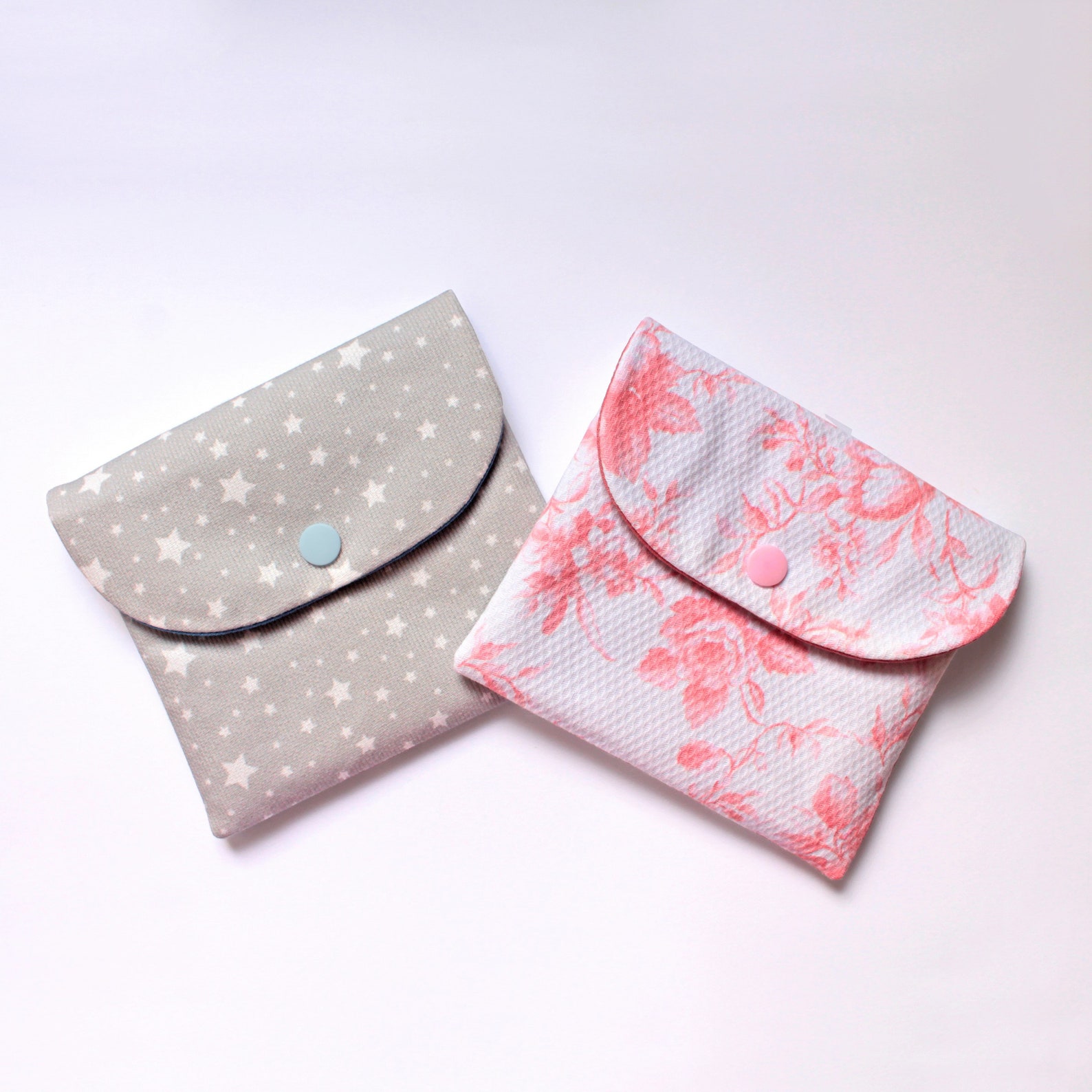 Sanitary Pouch, Cotton Sanitary Pad Organizer, Tampon Pouch, Pad Pouch ...