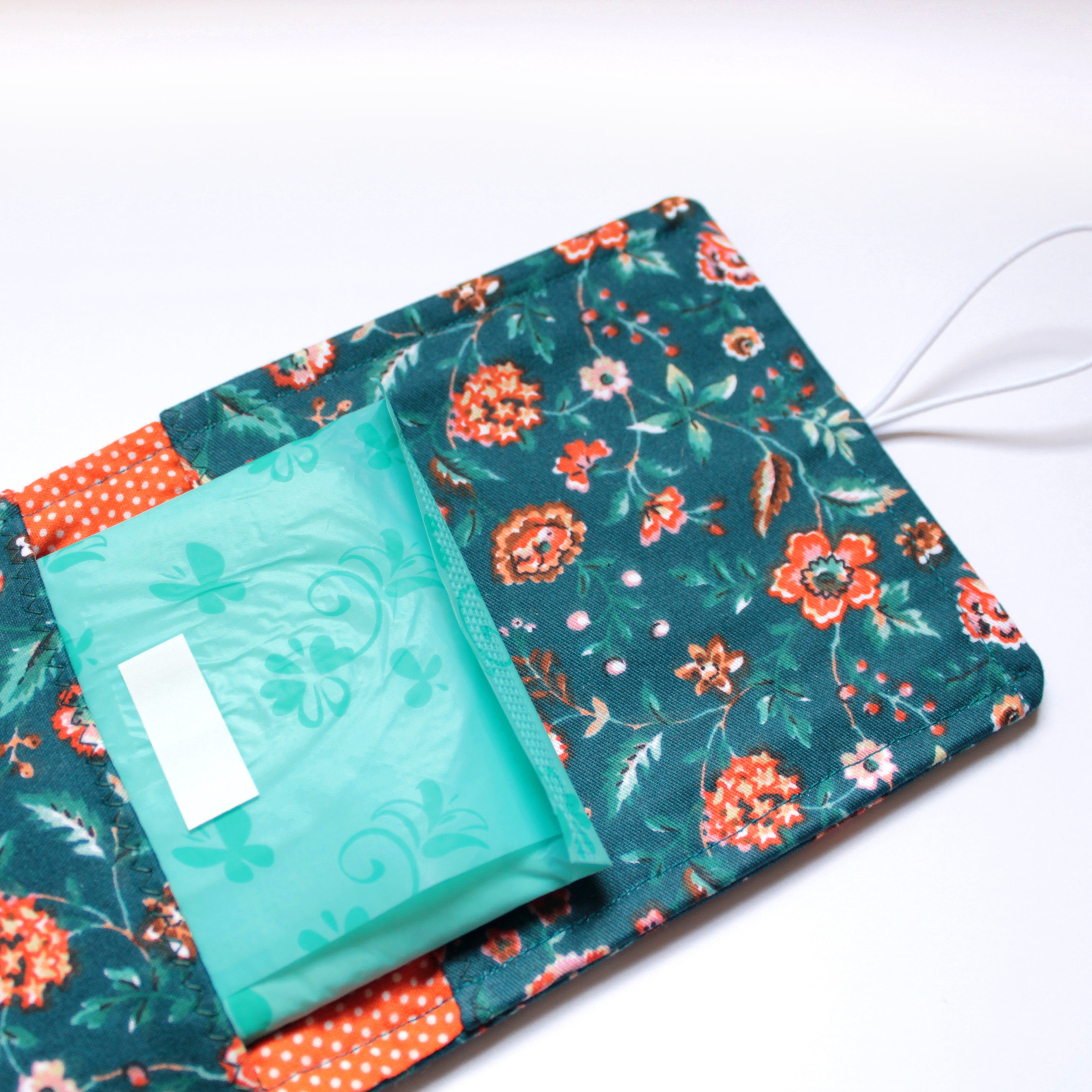 Sanitary Pouch Cotton Sanitary Pad Organizer Tampon Pouch - Etsy