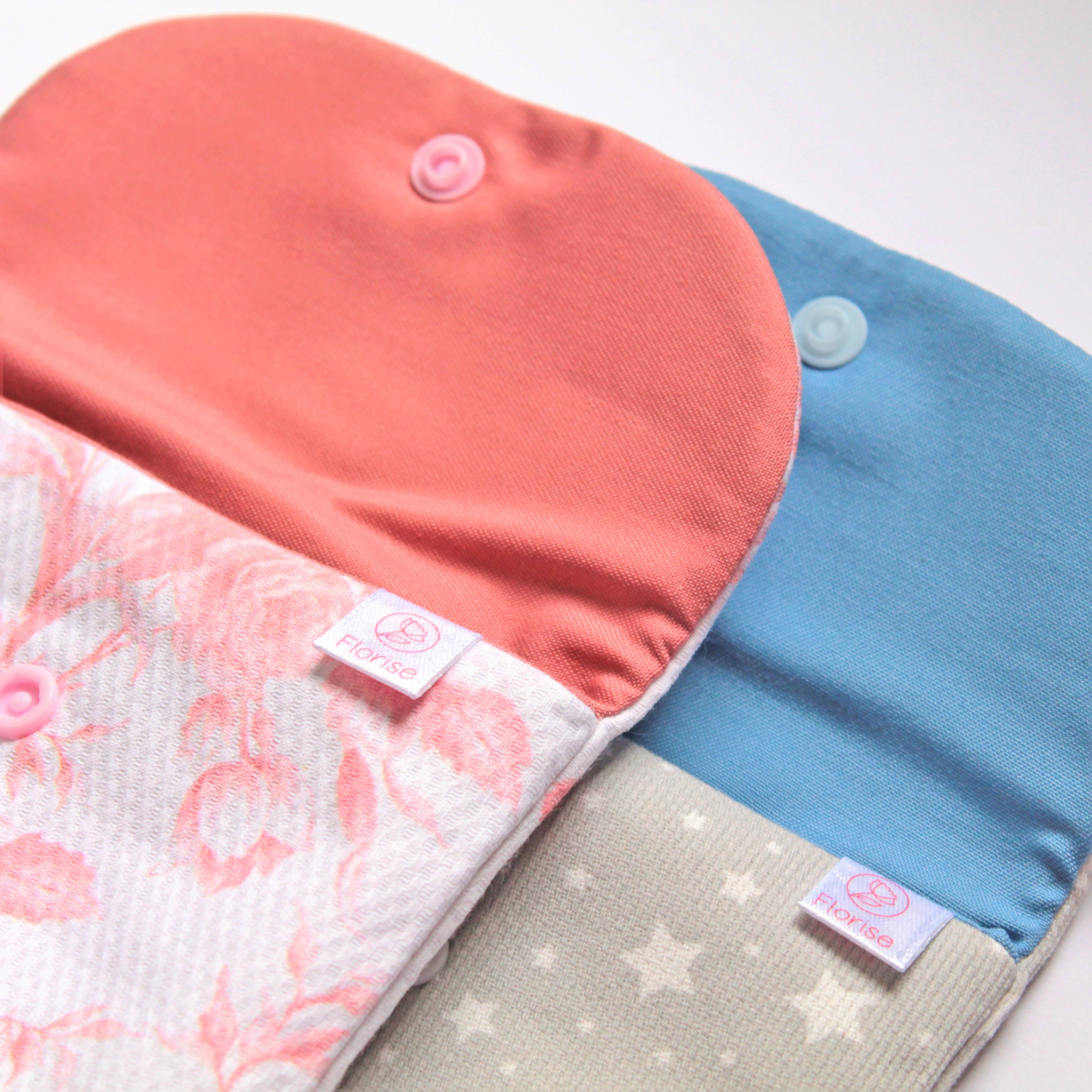 Sanitary Pouch, Cotton Sanitary Pad Organizer, Tampon Pouch, Pad Pouch ...