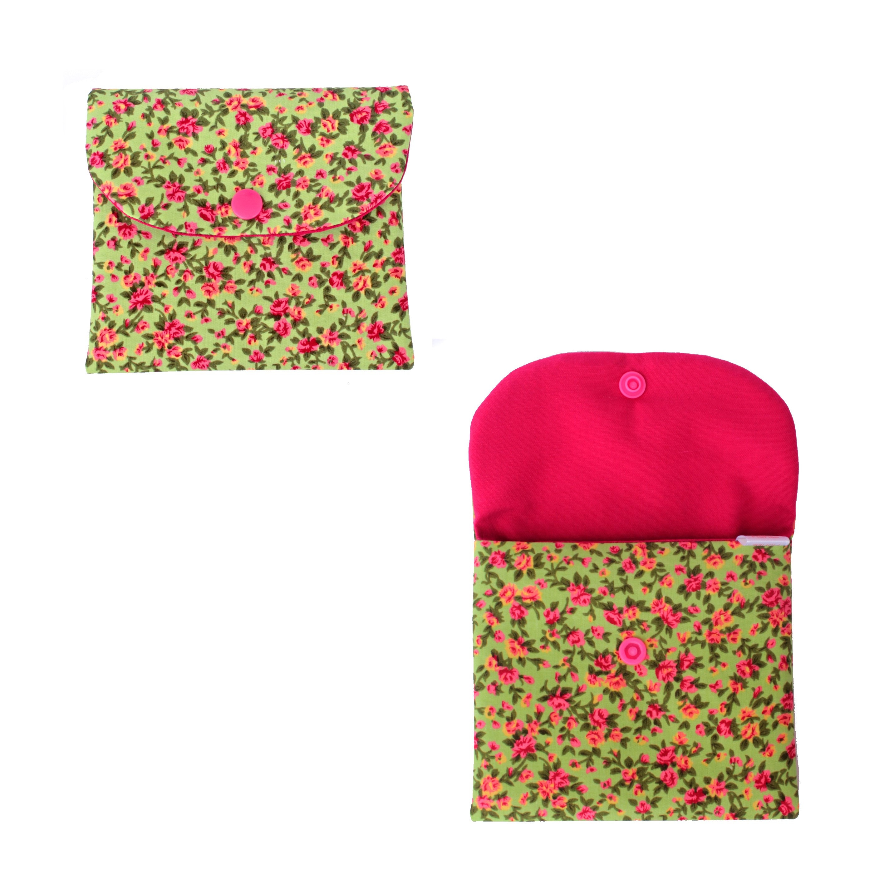 Sanitary Pouch, Cotton Sanitary Pad Organizer, Tampon Pouch, Pad Pouch ...