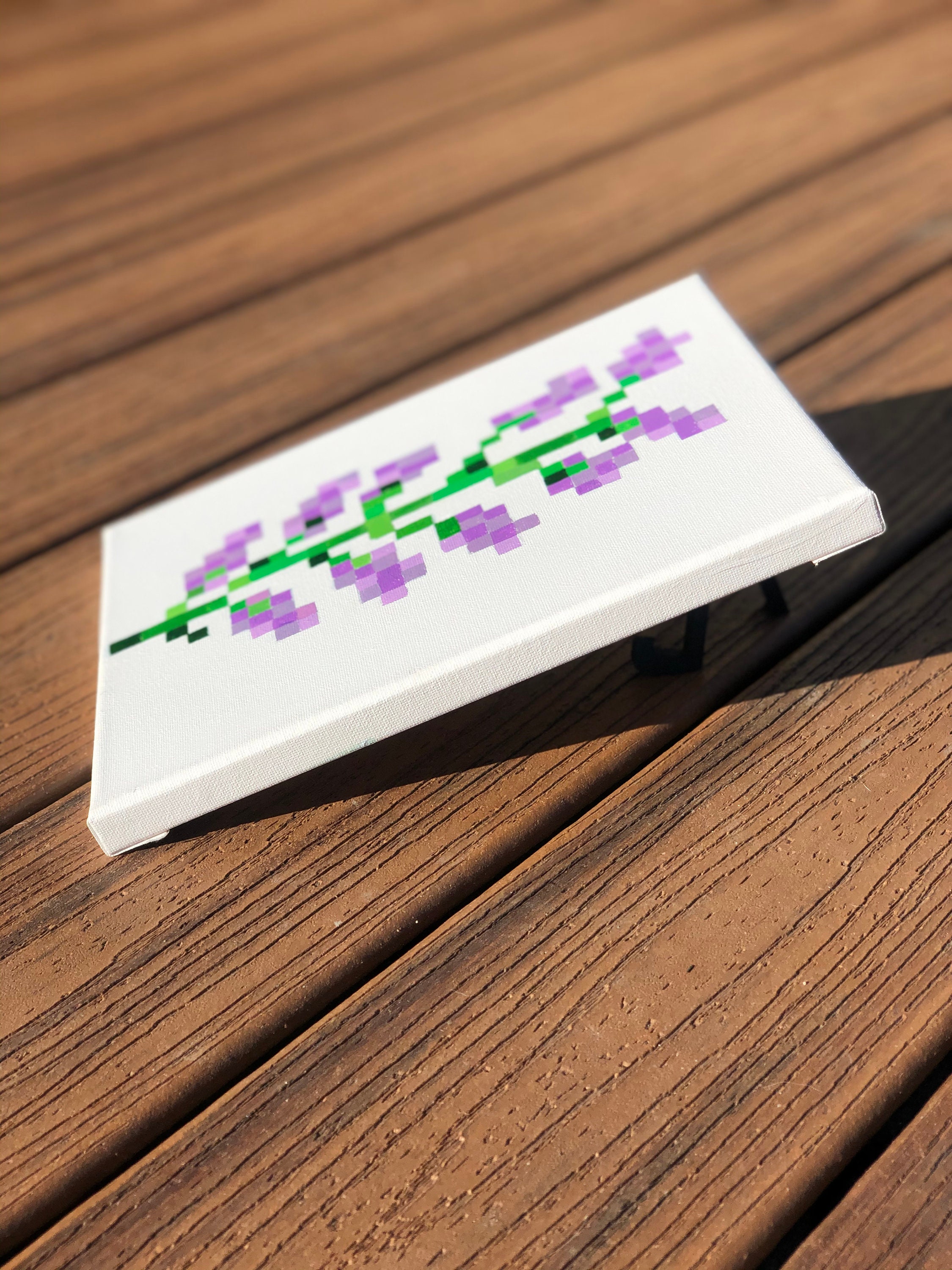 8 X 10 Lilac Minecraft Inspired - Etsy