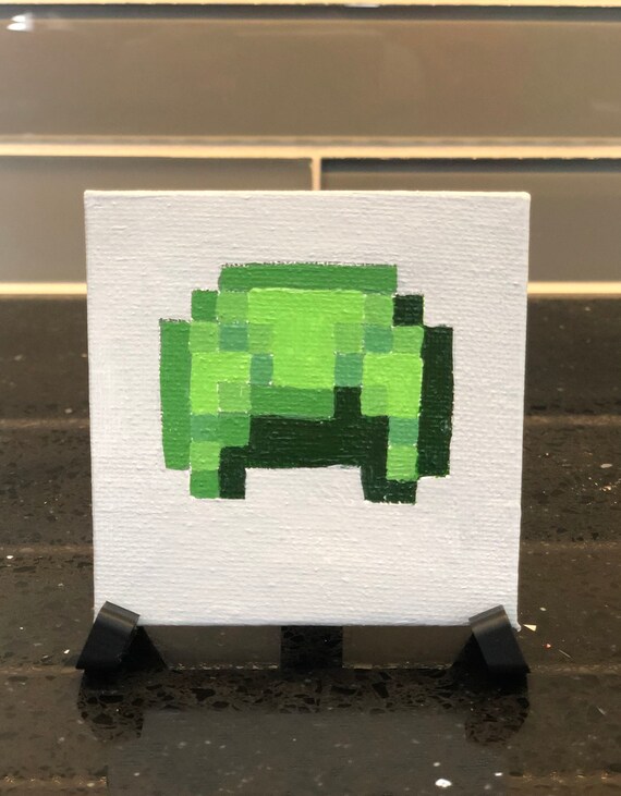 3x3 Turtle Shell Helmet Minecraft Inspired | Etsy