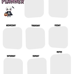 Halloween Party Planner Printable: Spooky Season Organizer (PDF ...