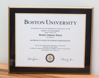 Laminated Diploma Wood Plaque - Etsy