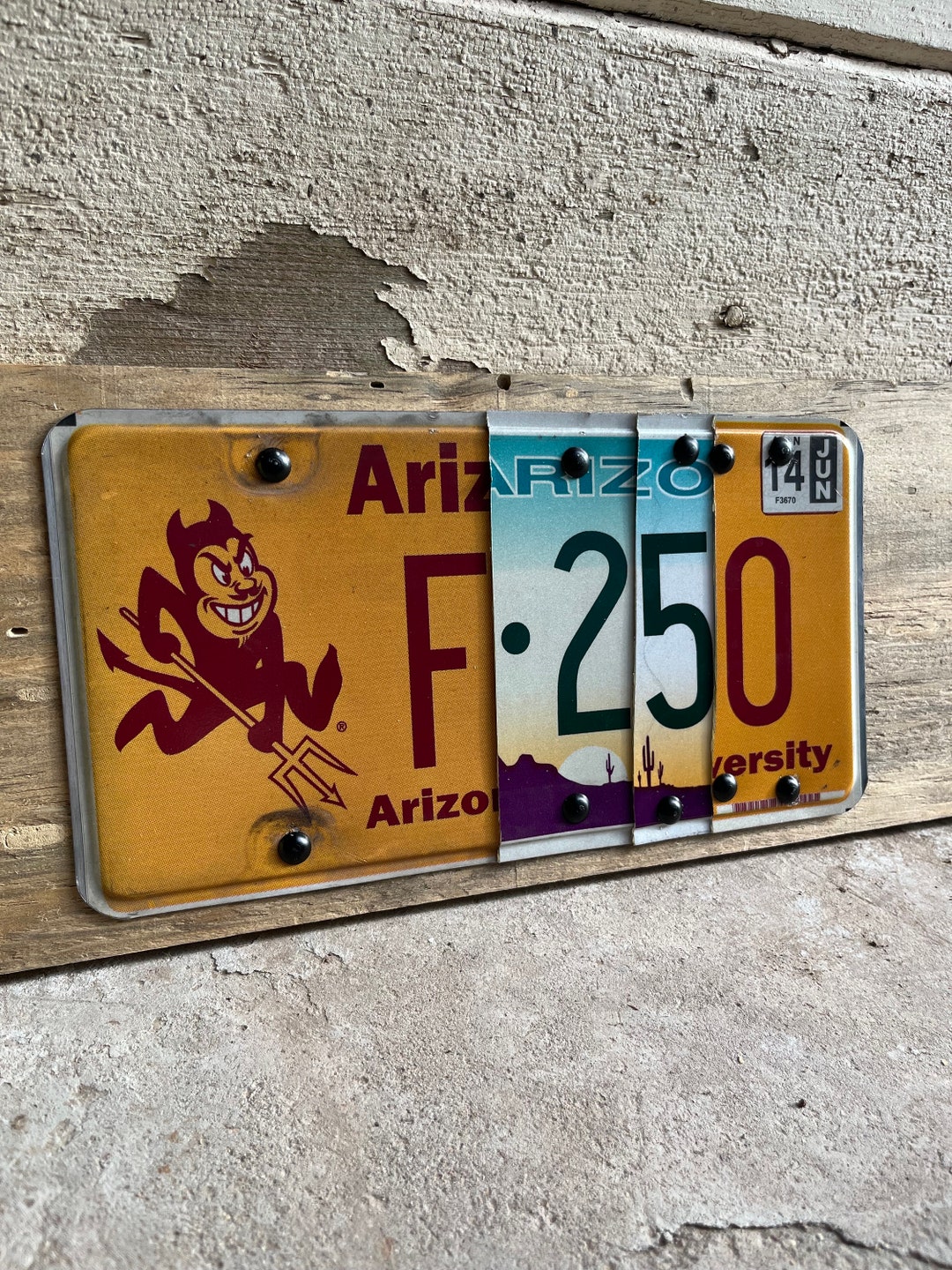 Custom License Plate Signs - Etsy