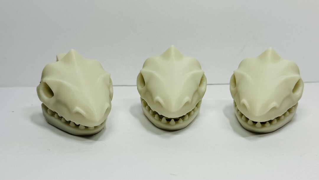 Shark Skeleton Bag Clip – Unique 3D Printed Snack & Chip Clip" Set of 3 ...