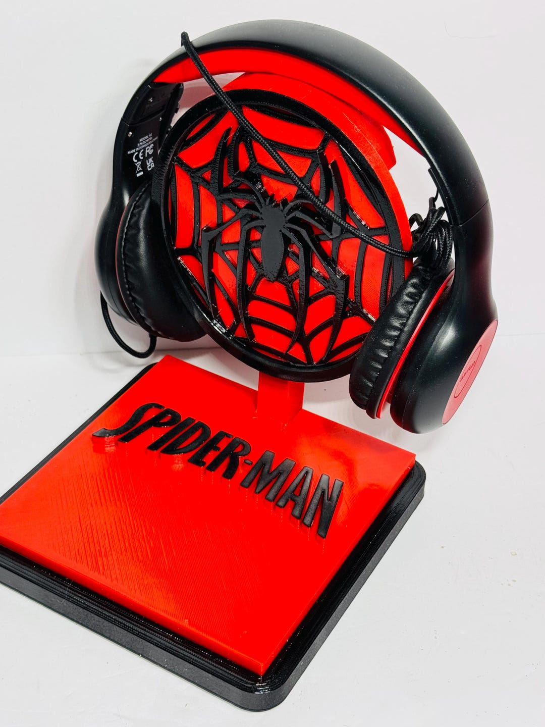 Spider-man Headphone Rest Stand Stl File for 3 D Printing Marvel Bust ...
