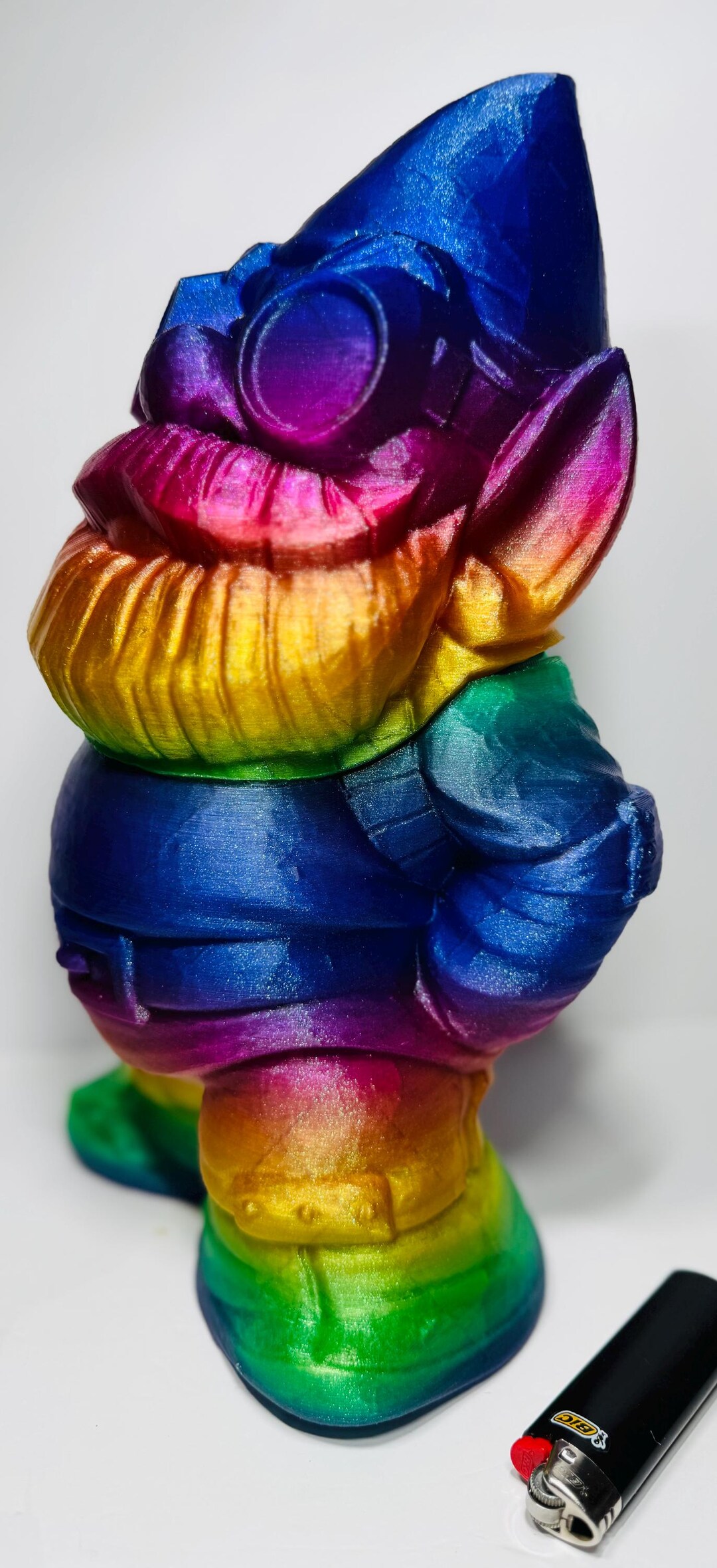 3D Printed GIANT Gnome Geo Cache Container – Geocaching Treasure Holder ...