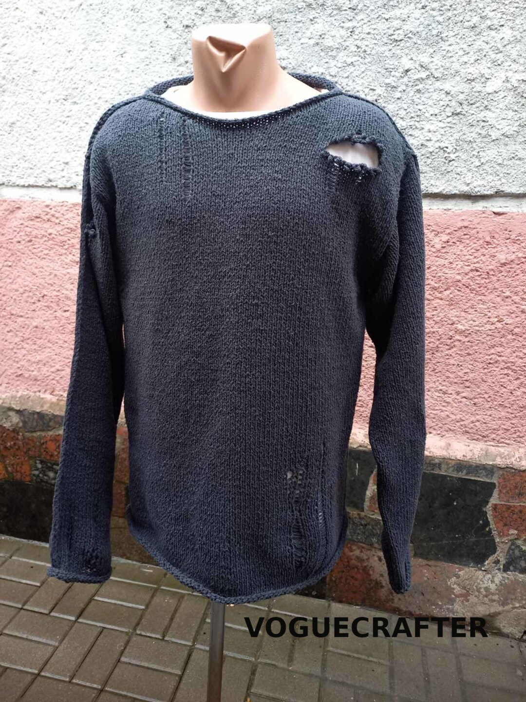 Designer Men's Sweater Matrix Production - Etsy