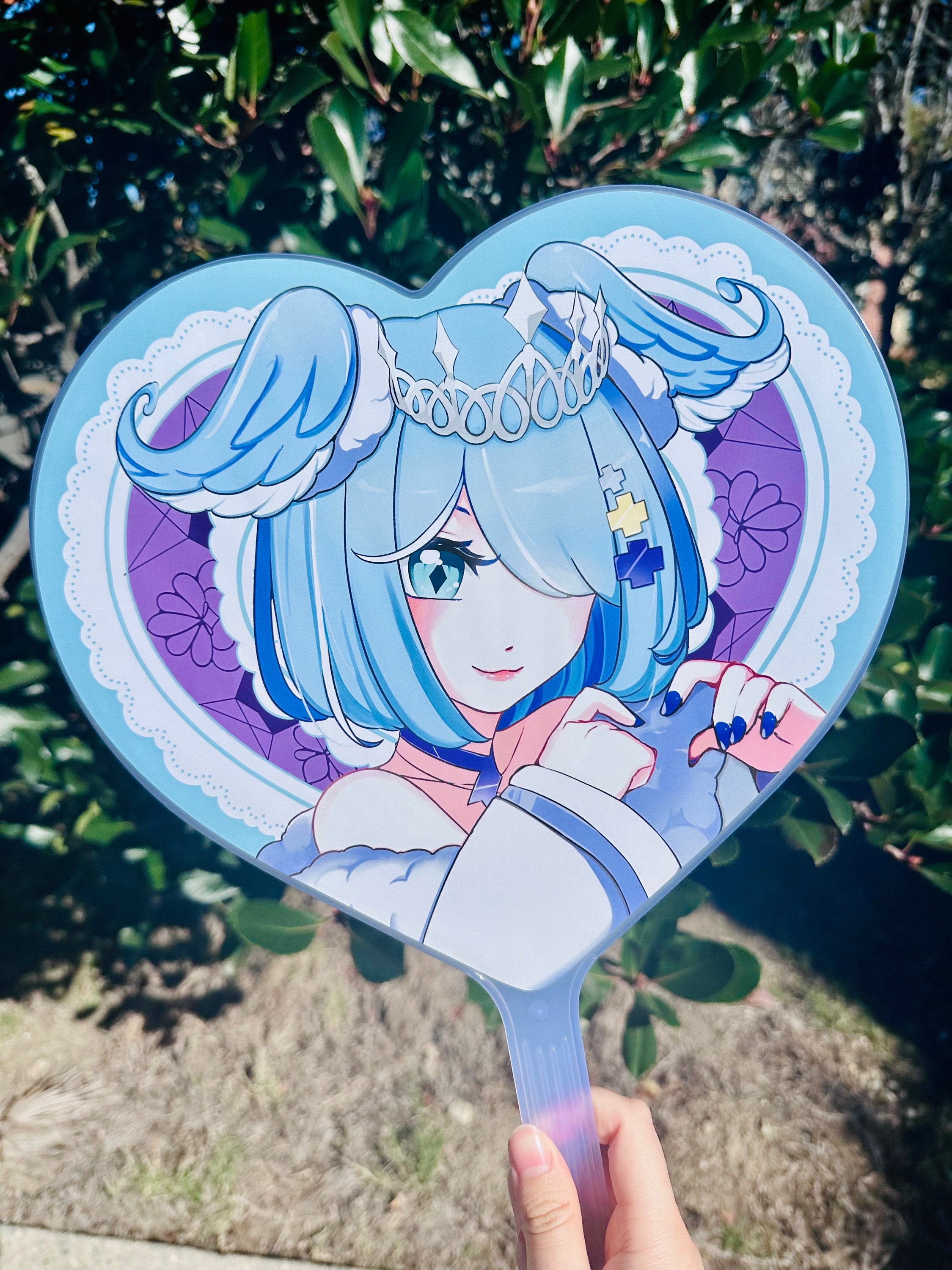 Vtuber Heart Fan lazulight - Etsy
