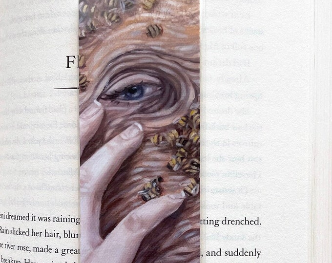 Fine Art Print: Laminated Bookmark of Original, Surreal Oil Painting ...