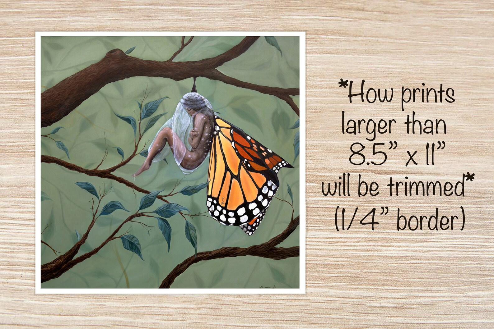 Metamorphosis Phase 2:fine Art Print of Original, Surreal Oil Painting ...
