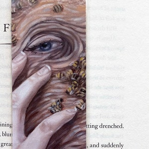 Fine Art Print: Laminated Bookmark of Original, Surreal Oil Painting ...