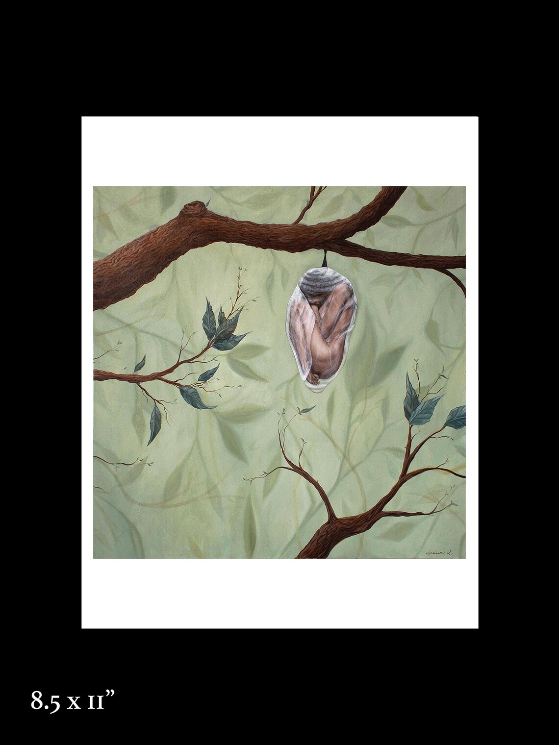 Metamorphosis Phase 1: Fine Art Giclee Print of Original, Surrealism ...