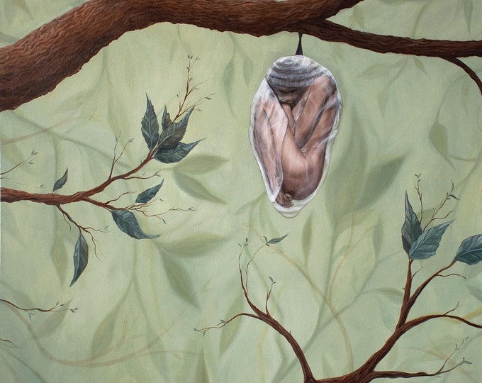 Metamorphosis Phase 1: Fine Art Giclee Print of Original, Surrealism ...