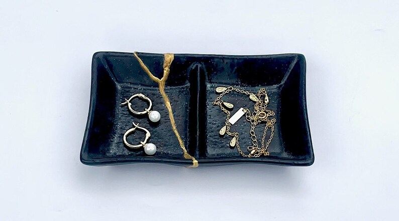 Kintsugi Jewelry Tray Kintsugi Bowl sauce Bowl Kintsugi - Etsy