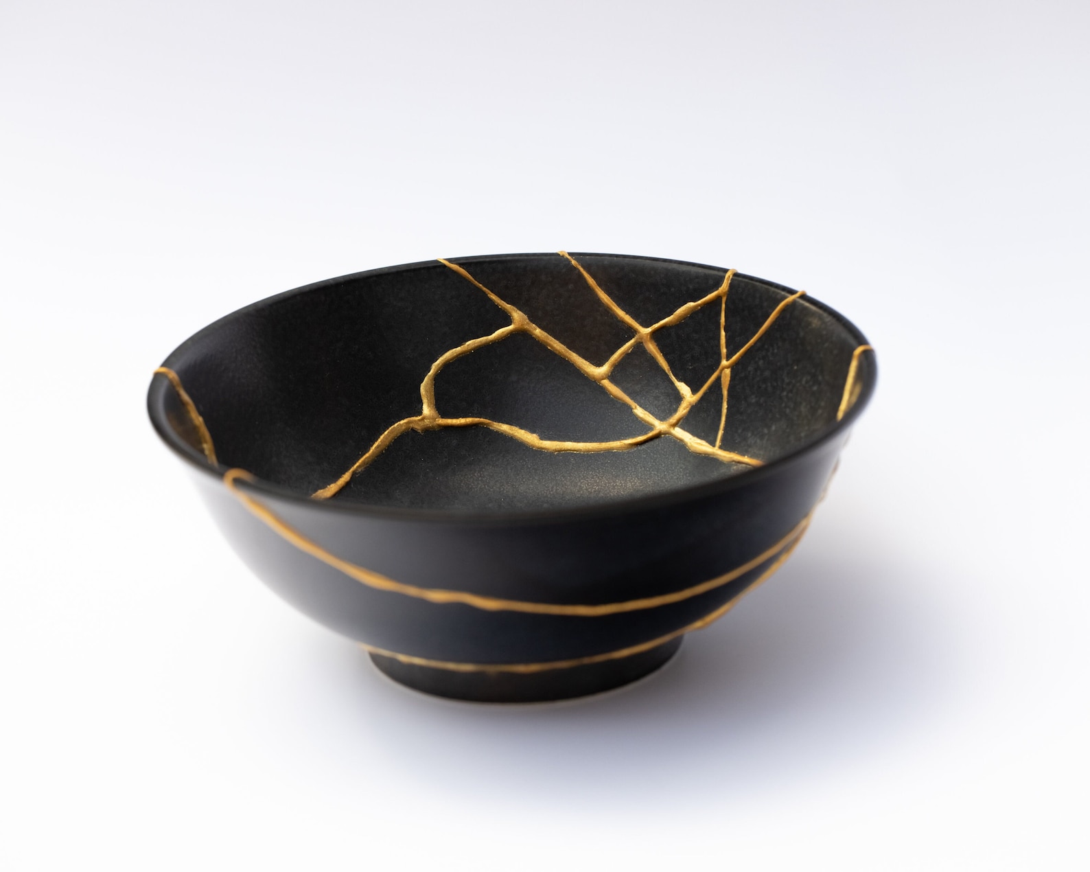 Large Midnight Blue Kintsugi Bowl Kintsugi Home Decor - Etsy