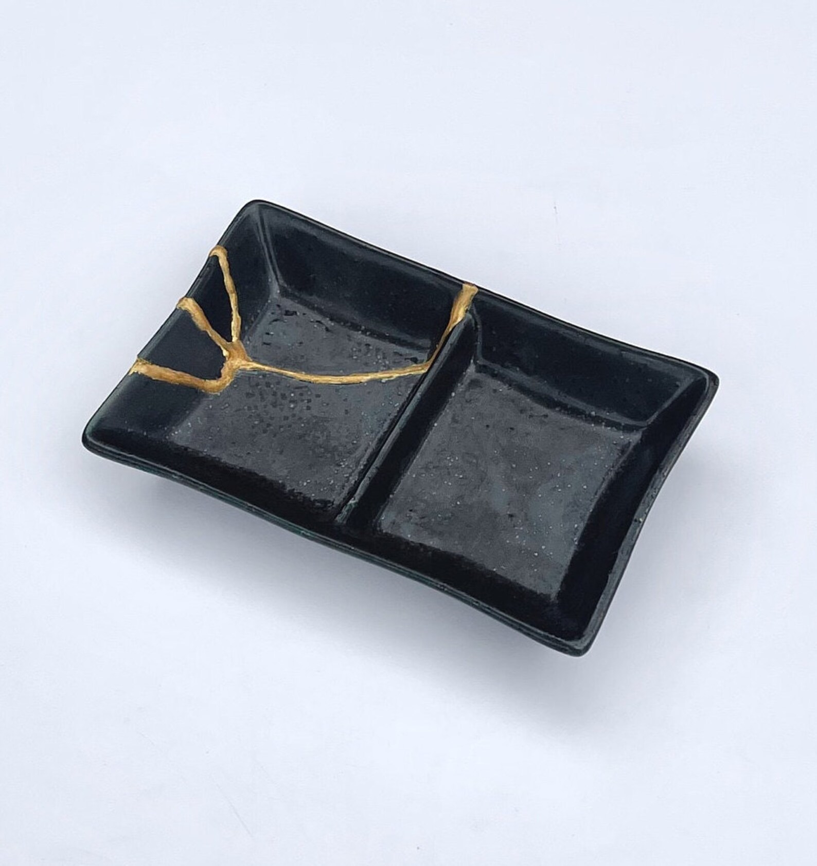 Kintsugi Jewelry Tray - Kintsugi Bowl (sauce Bowl) - Kintsugi Jewelry ...