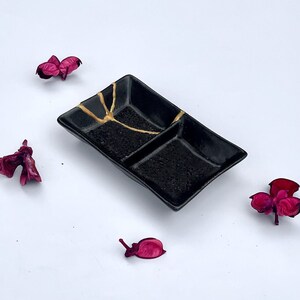 Kintsugi Jewelry Tray - Kintsugi Bowl (sauce Bowl) - Kintsugi Jewelry ...