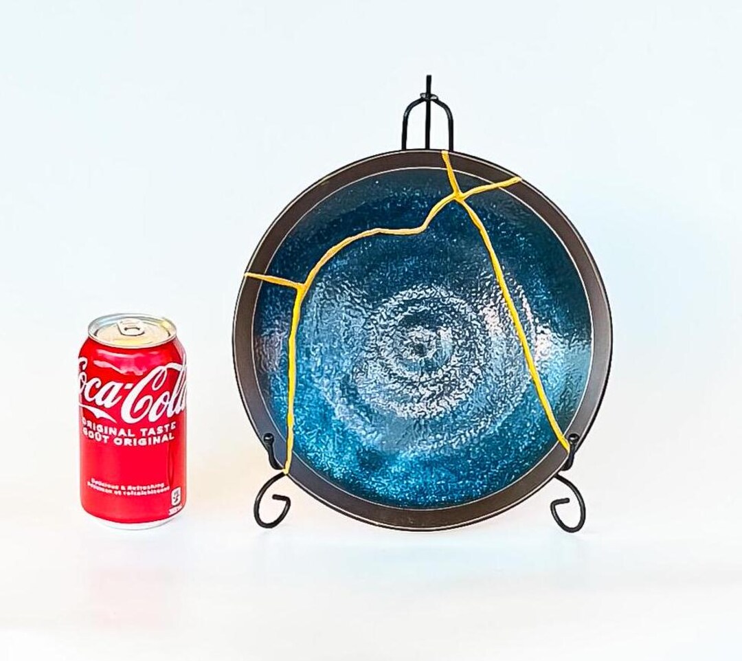 Large Kintsugi Bowl - Real Kintsugi - Kintsugi Plate- Kintsugi Pottery ...