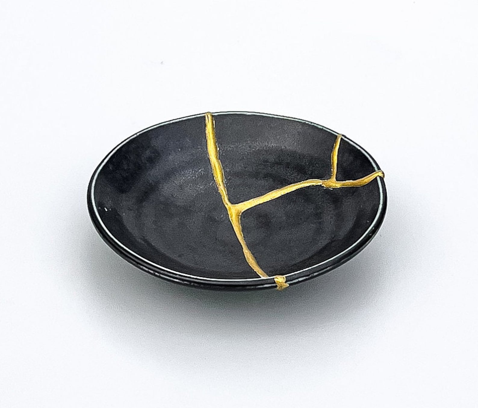 Kintsugi Bowl -kintsugi Key Holder - Jewelry Container -gold Repair ...