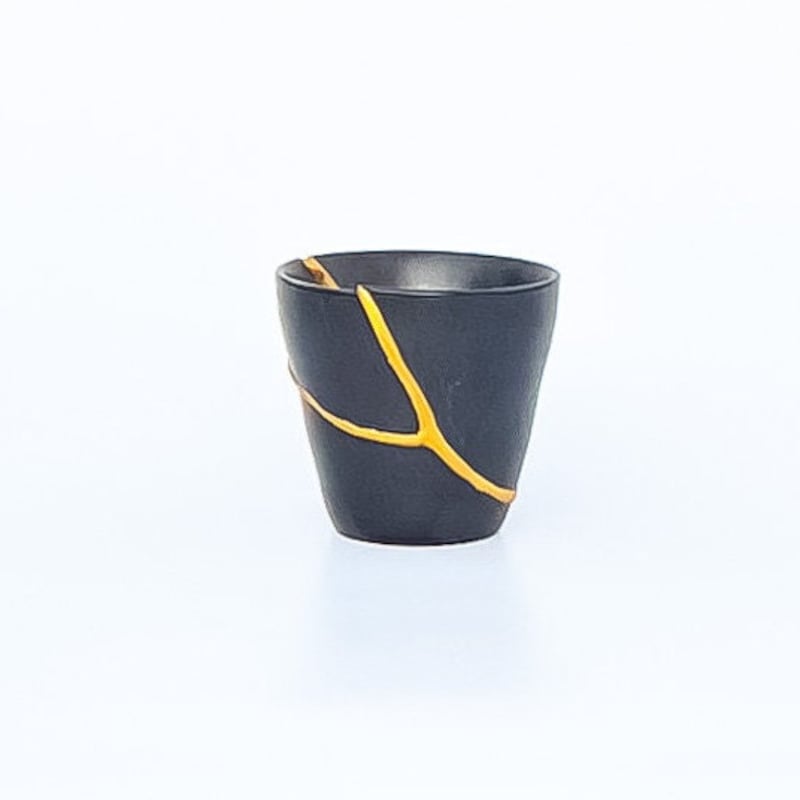 Kintsugi Pottery Coffee Cup - Etsy