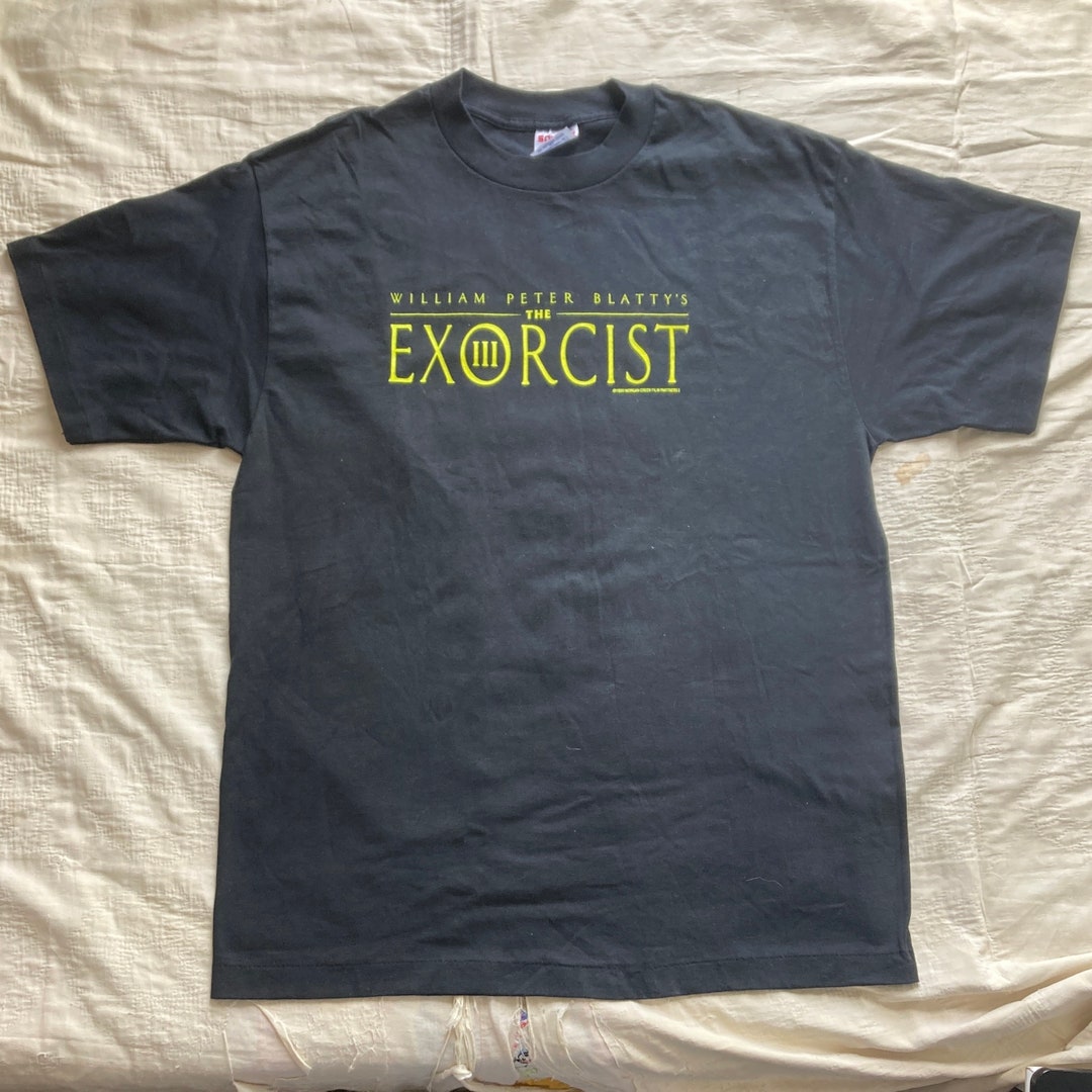 1990 90s the Exorcist III Horror Size XL Tee - Etsy
