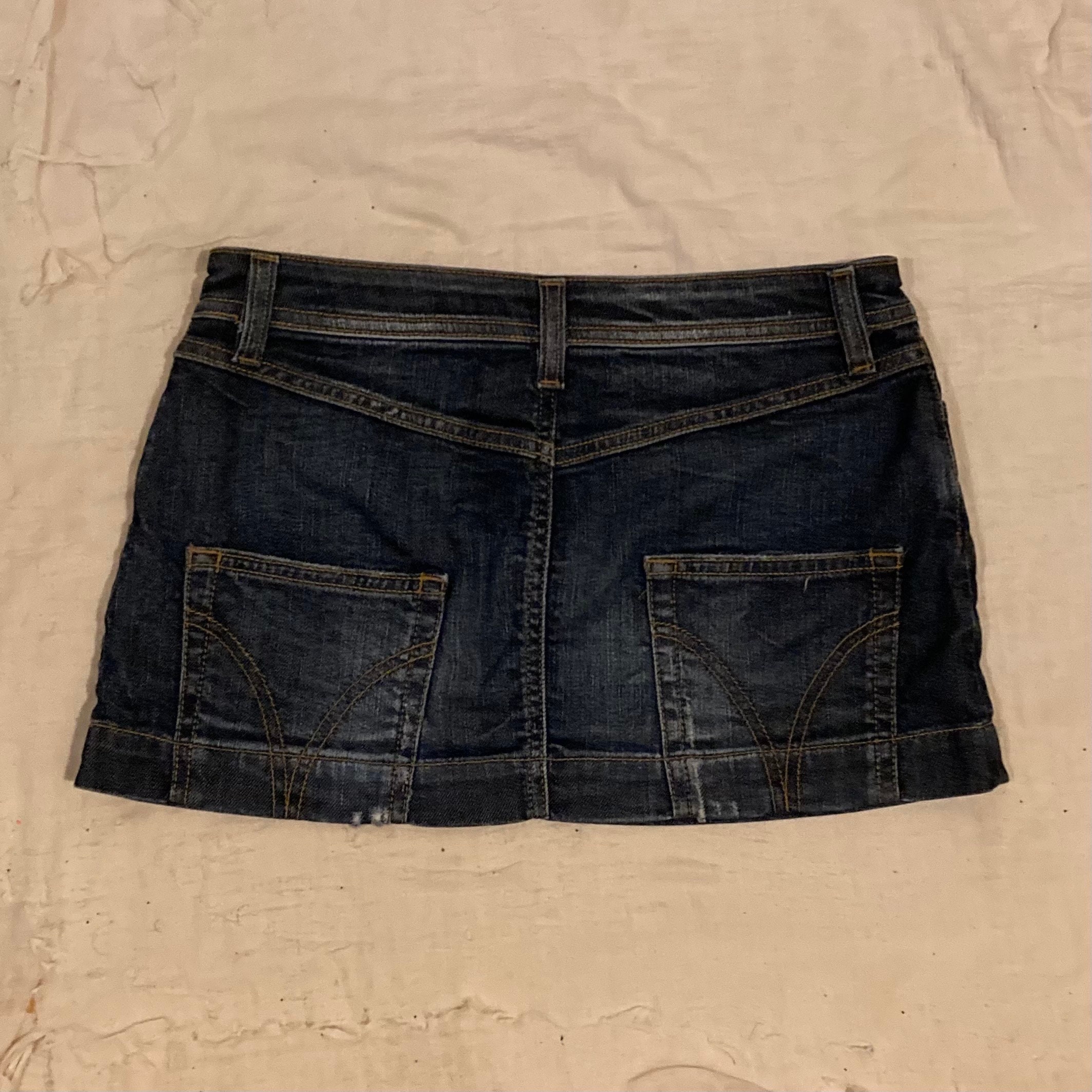 Y2K D&G Dolce Gabbana Denim Mini Skirt - Etsy