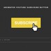 Yellow Animated Youtube Subscribe Button, Minimal Animation Design ...