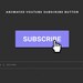 Purple Animated Youtube Subscribe Button, Minimal Animation Design ...