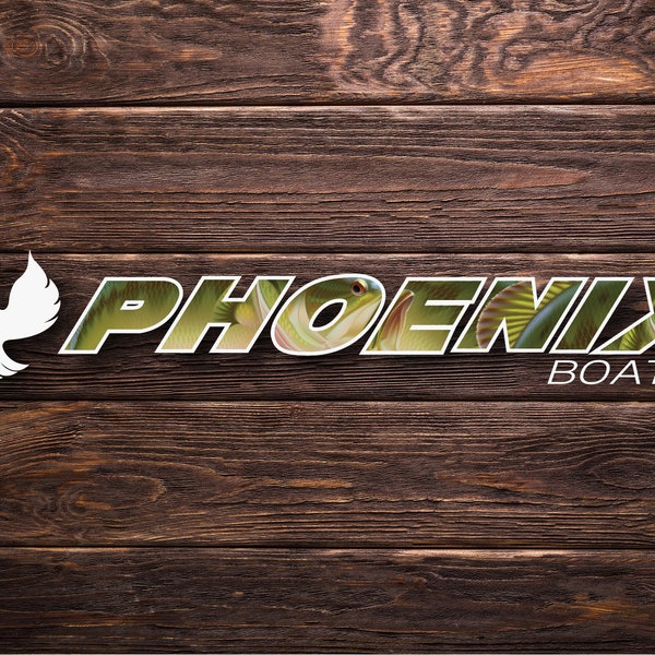 Phoenix Bass Boat Decal - Etsy