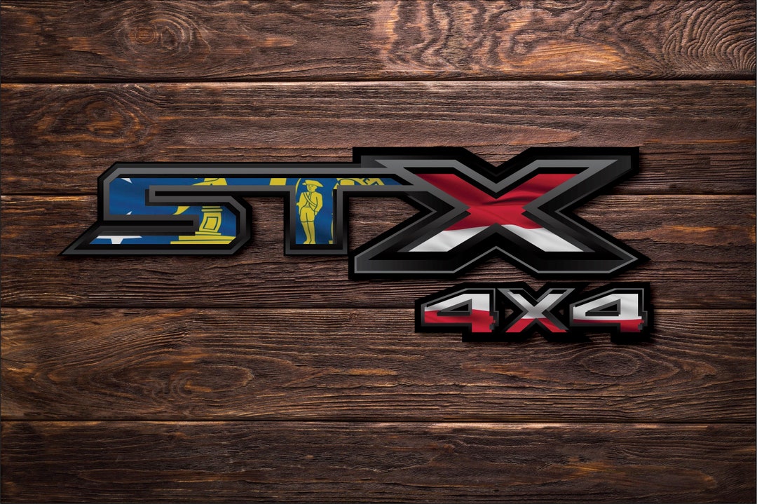 STX 4X4 Decals Stickers for Ford F150 & F250 State Flag Series (set of ...